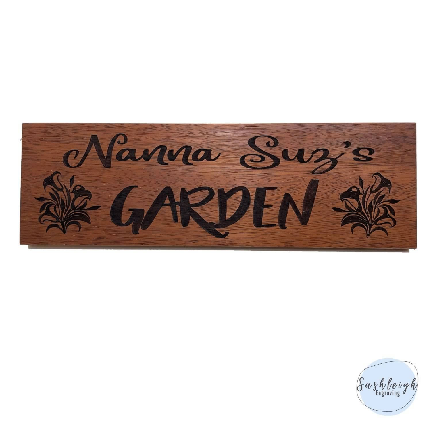 NANNAS GARDEN OUTDOOR SIGN | GARDEN/PATIO/HOUSE/BACKYARD | OUTDOOR SIGNS