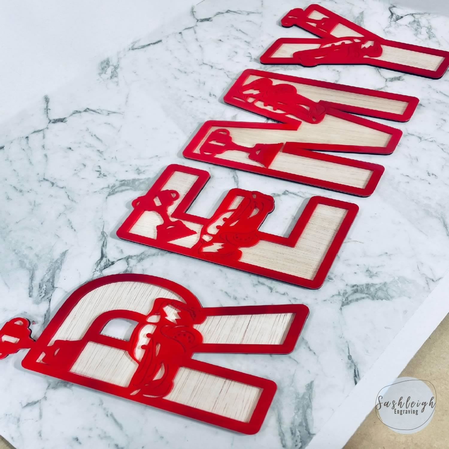 THEMED LETTERS - CARS | DECOR | KIDS