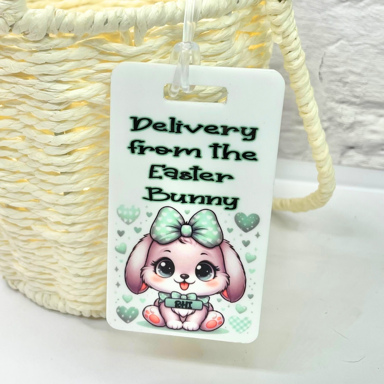 EASTER PERSONALISED TAGS | EASTER NAME TAGS/ORNAMENTS | EASTER